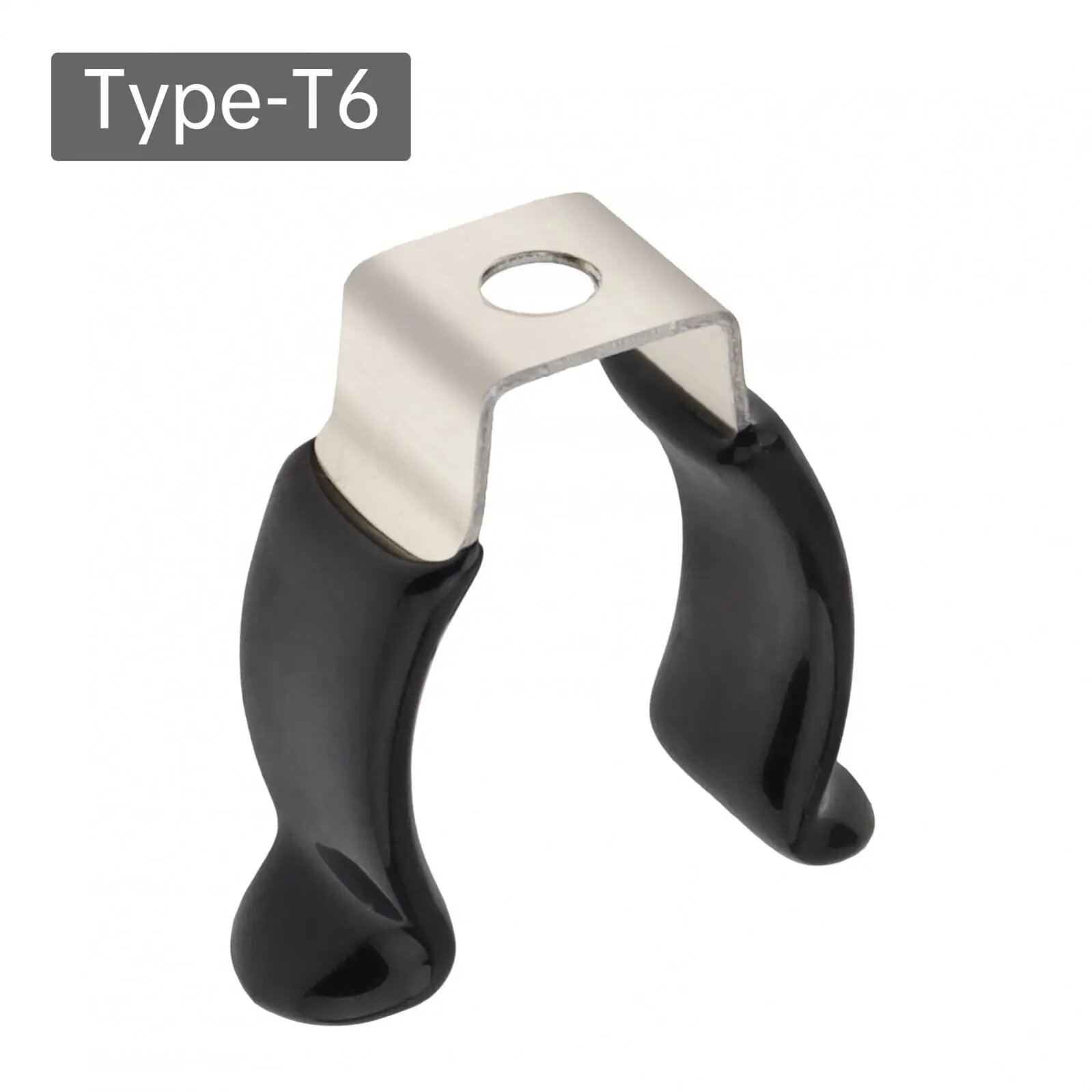 U-образные зажимы, кронштейн для держателя T5 -T12, черные пластиковые зажимы, опора для лампы, патрон для крепления люминесцентных трубок/светодиодный светильник