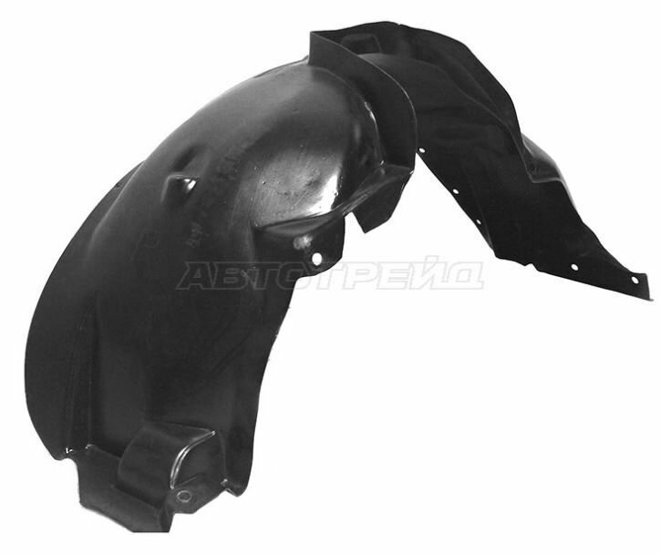Подкрылок AKRADO LADA X-Ray, передний, правый, пластик, чёрный