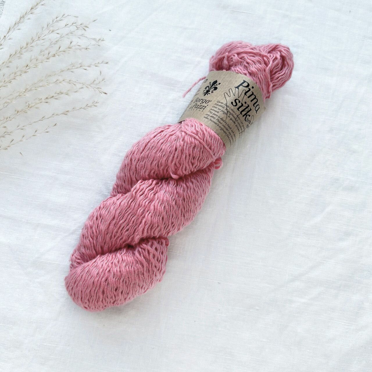 Пряжа для вязания Borgo de Pazzi Pima Silk (313)