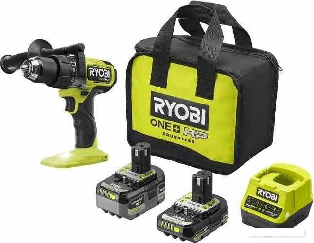 Дрель-шуруповёрт RYOBI RPD18X-2C52S (5133005527)