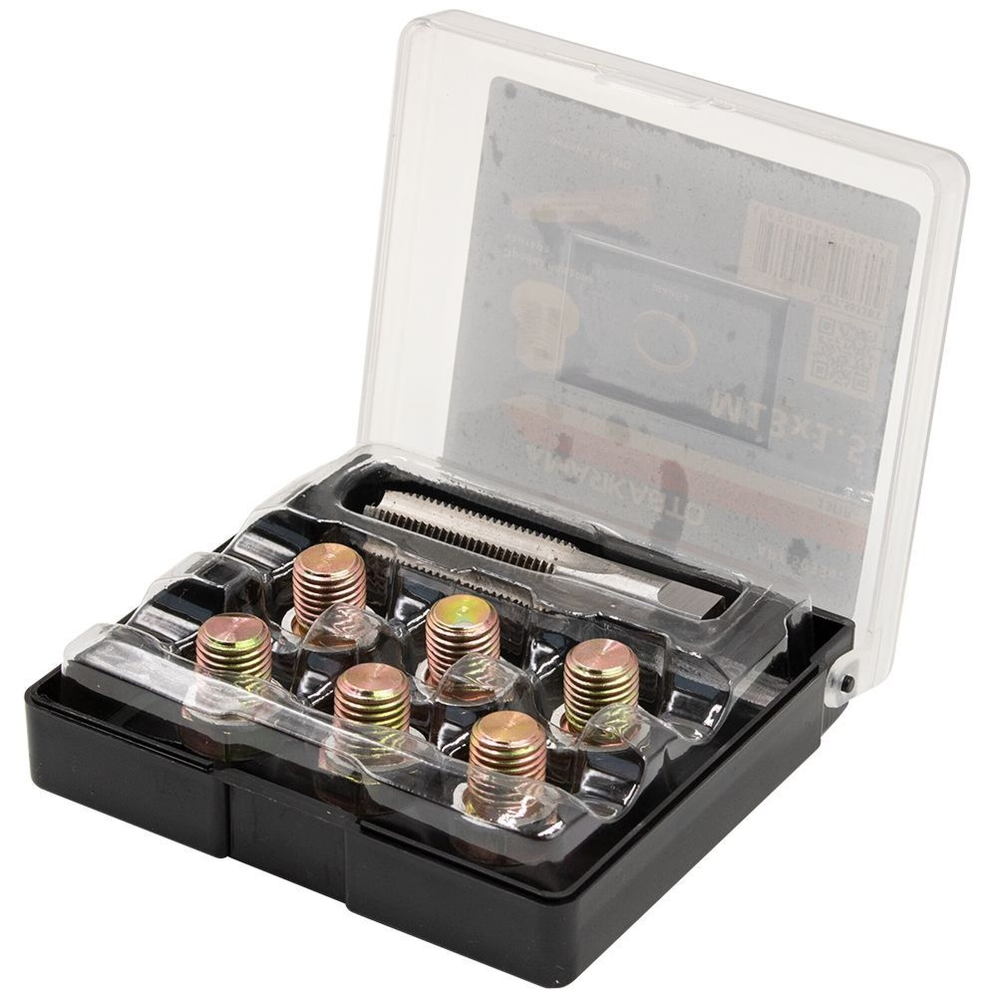 Набор для восстановления резьбы маслосливного отверстия в картере двигателя 15х1.5, 13 пр, маякавто