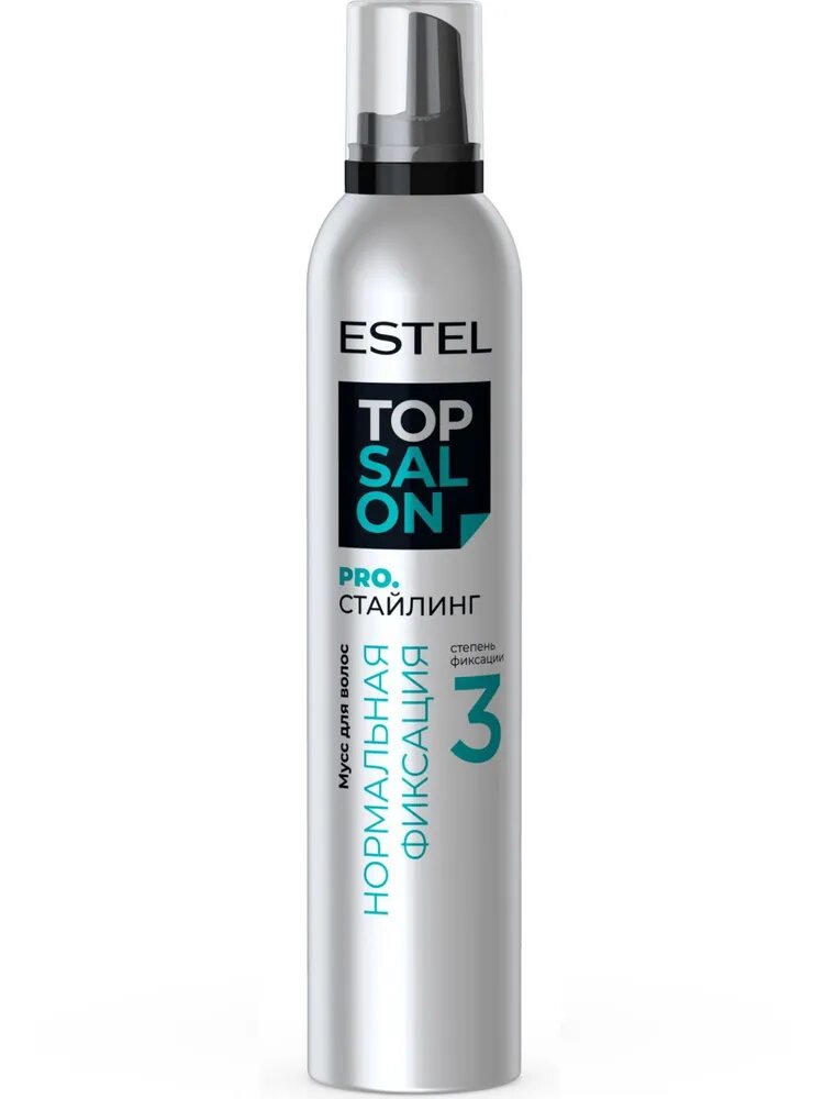 ETS/M3/350 Мусс для волос ESTEL TOP SALON PRO. Стайлинг нормальная фиксация (350 мл)