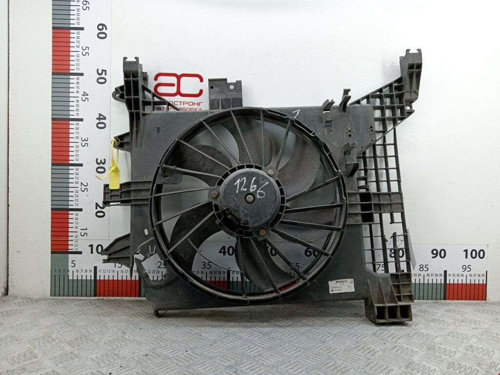 Вентилятор радиатора основного Renault Duster 1 214813635R арт. 2224484
