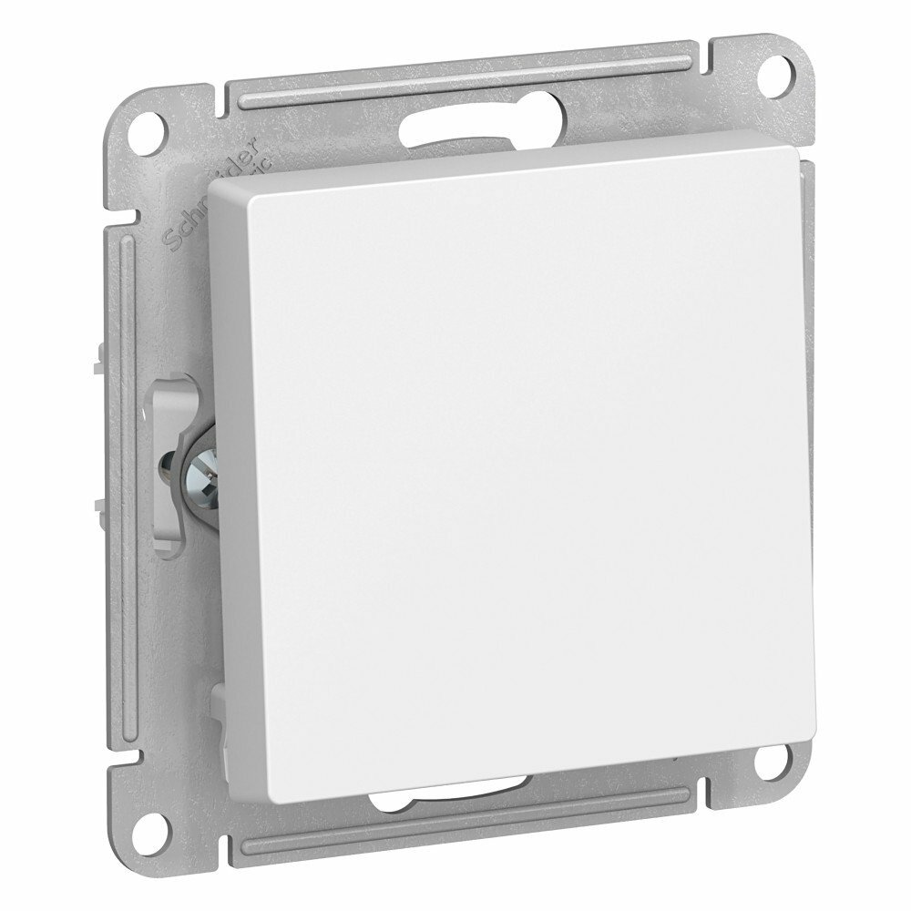 AtlasDesign Бел Выключатель с самовозвратом, сх.1, 10АХ, механизм, Systeme Electric, ATN000115