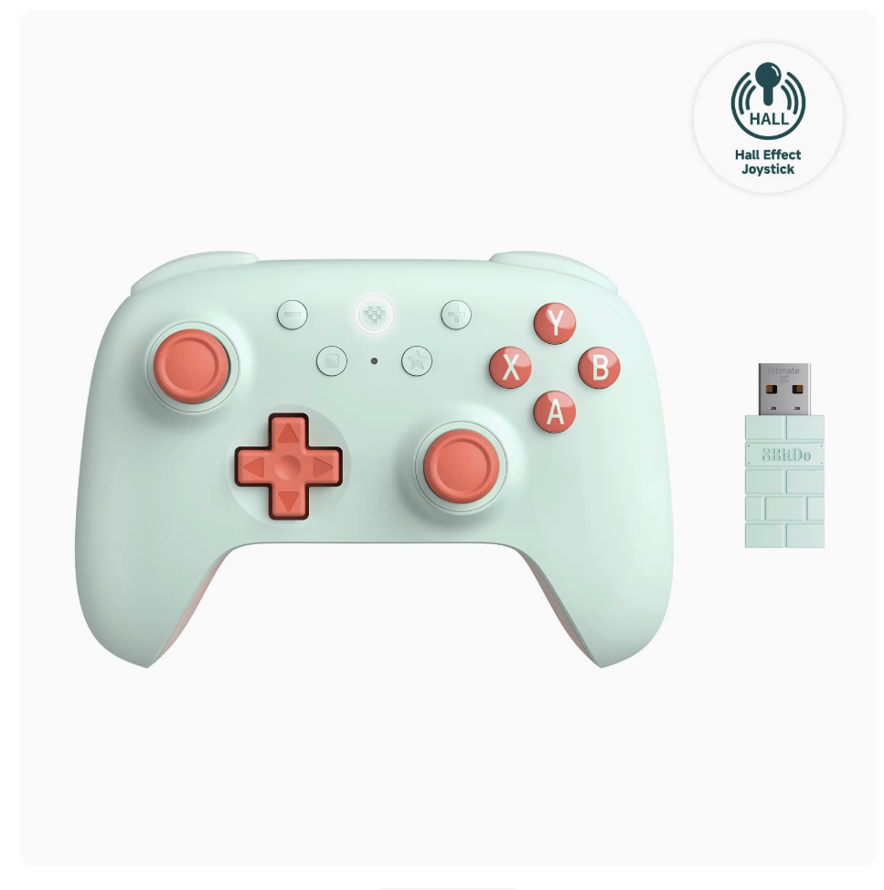 8BitDo - New Ultimate 2C Беспроводной игровой контроллер и джойстик с эффектом Холла