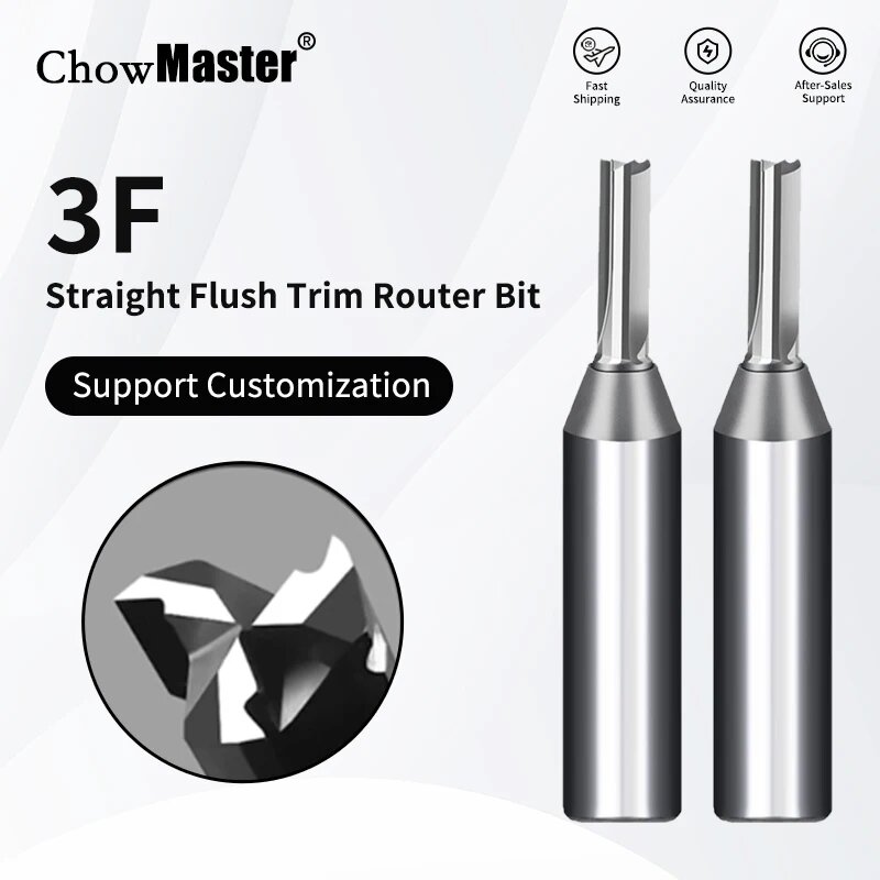 CHOWMASTER TCT 3-зубая фреза для дерева 12.7x6x20, 1PCS