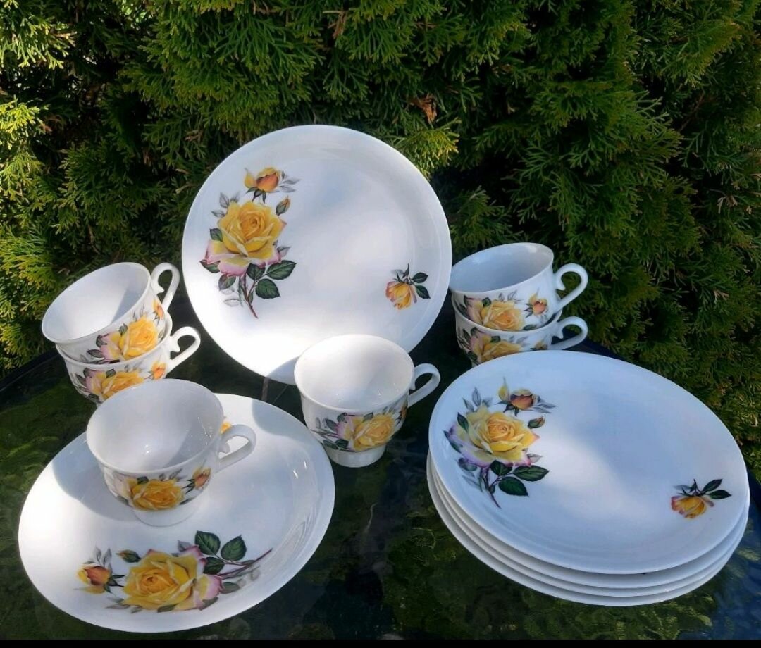 Винтажный кофейный сервиз