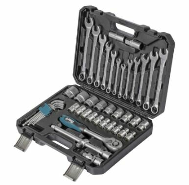 Набор инструмента автомобильный Bort BTK-47 1/2" в чемодане 47 предметов для дома (93418521)