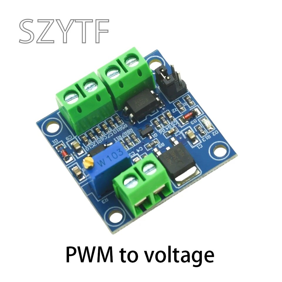 Модуль преобразователя PWM в напряжение SZYTF 0-10В
