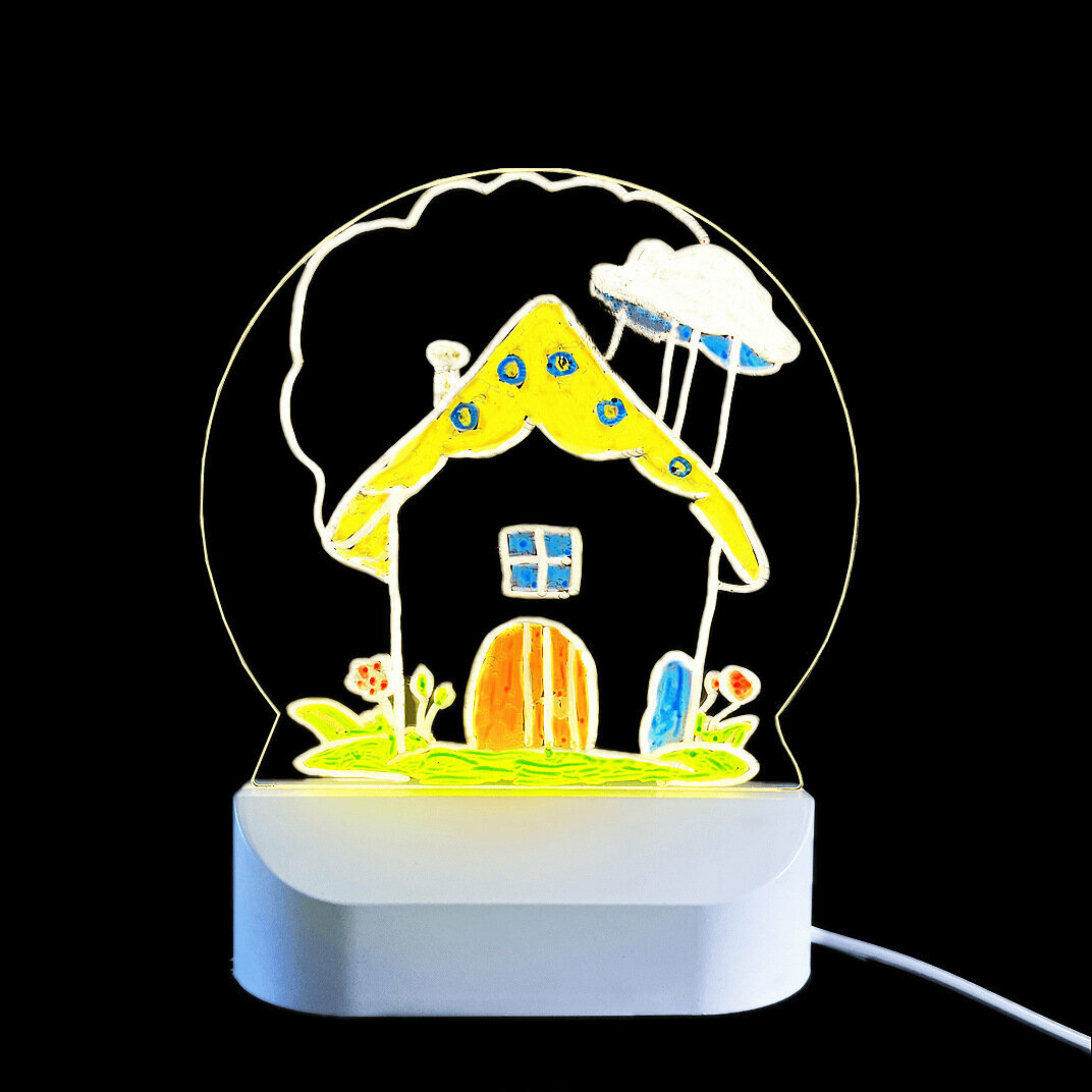 Флуоресцентная акриловая доска J-36, с подсветкой, для детского творчества