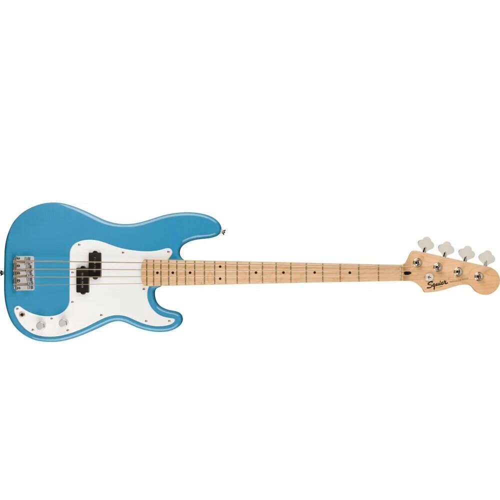 Электрическая гитара Squier by Fender, California Blue 4-струнная, корпус Тополь