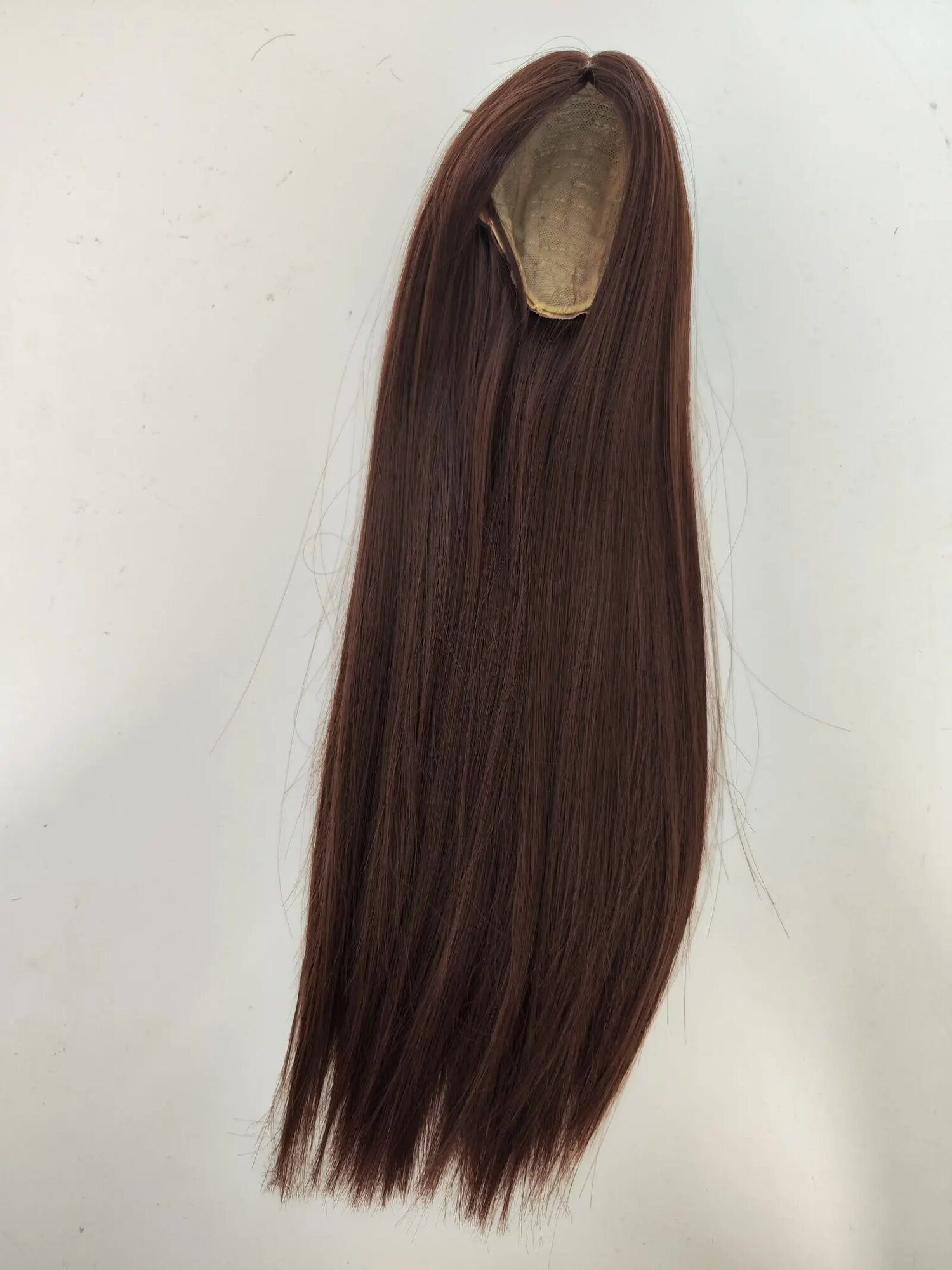 Парик для куклы BJD, 2 coffee, 18-19см