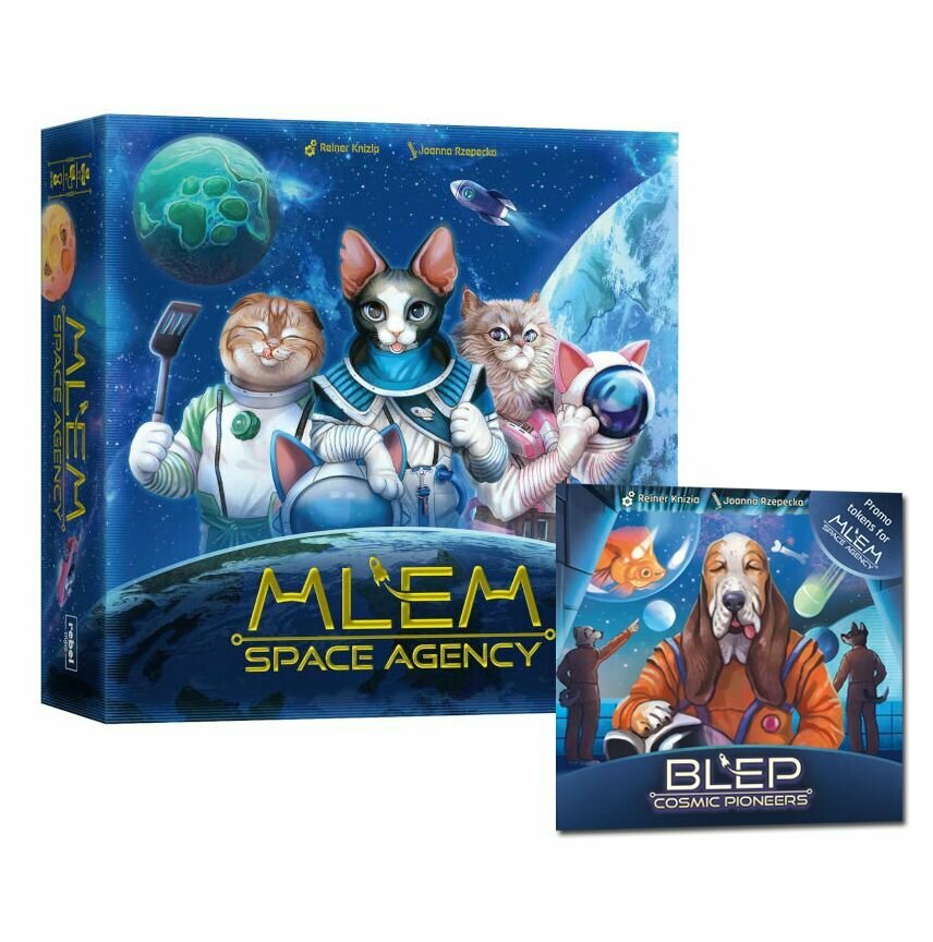 Настольная игра MLEM: Space Agency с дополнением BLEP: Cosmic Pioneers