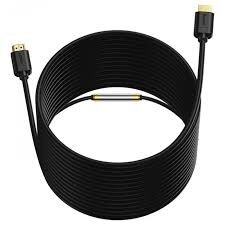 Кабель HDMI BASEUS High Definition Series, 4K@30Hz Version 1.4 с встроенным усилителем сигнала, HDMI(M) - HDMI(M), 20 м, Черный