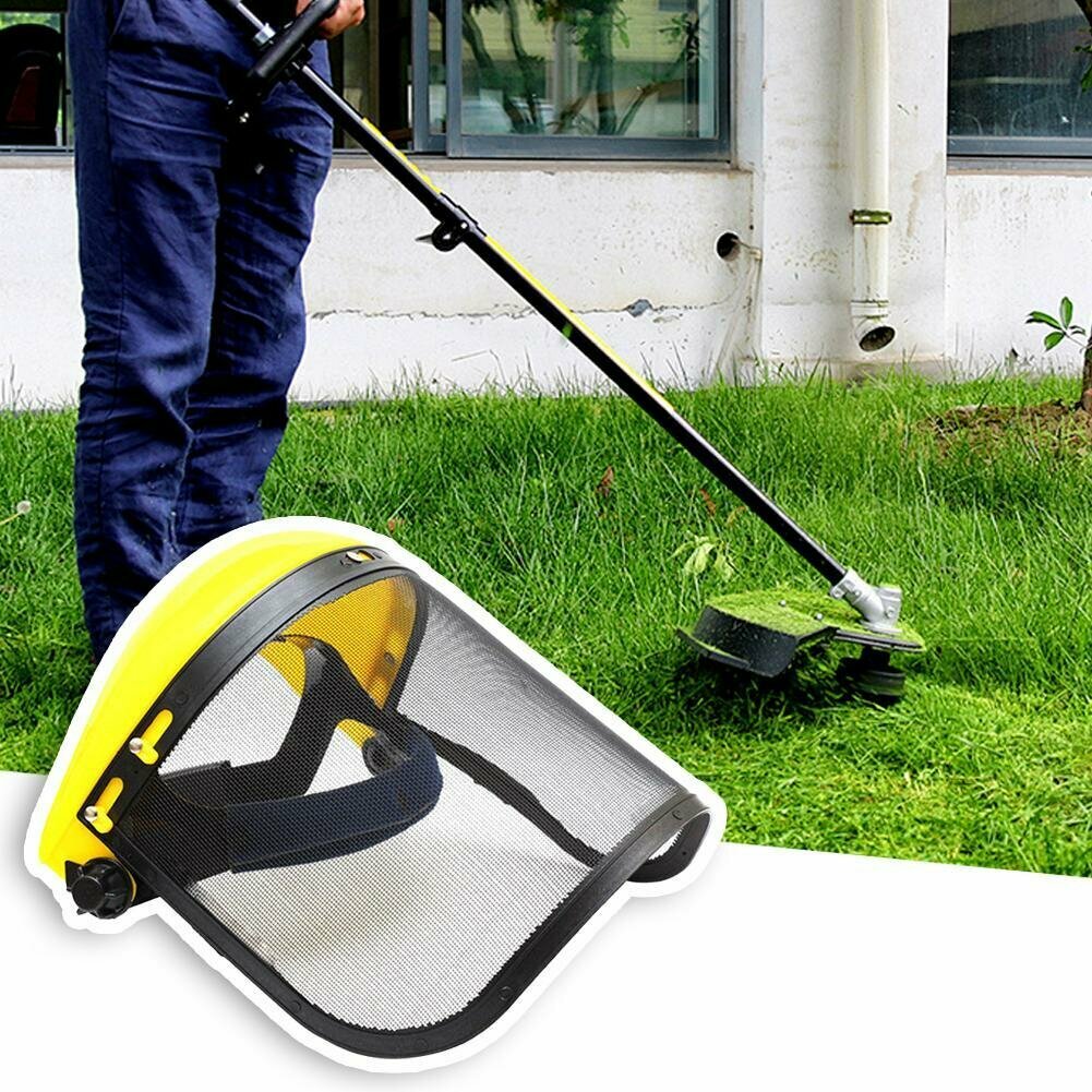 Защитная маска для стрижки волос стальная сетка регулируемая впитываемость пота