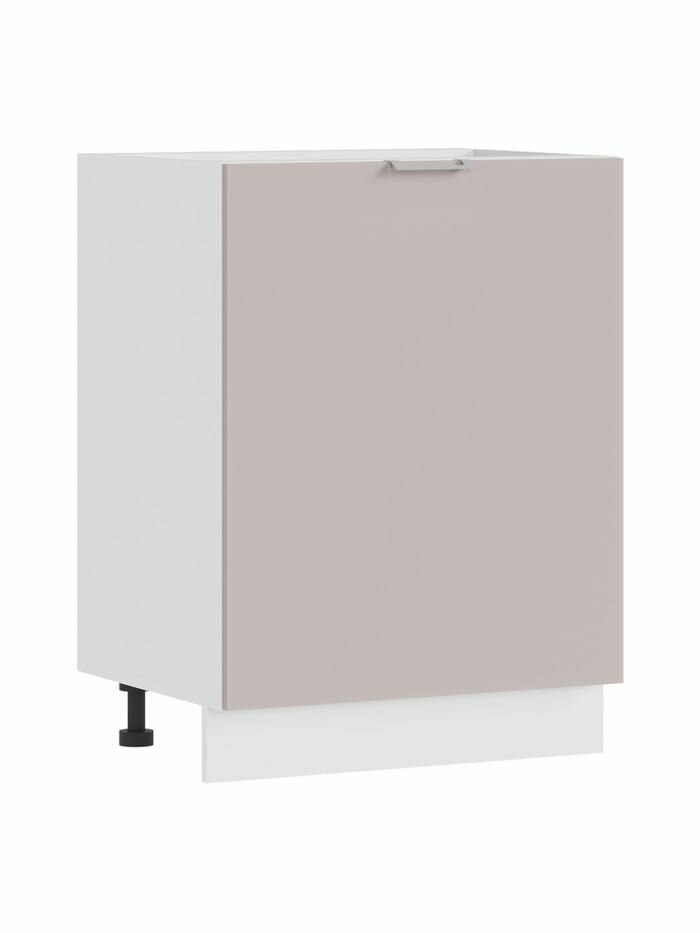 Кухонный модуль навесной, шкаф Тая с полками, 45х31х71.6 см, Белый / Канадский Дуб Пацифик