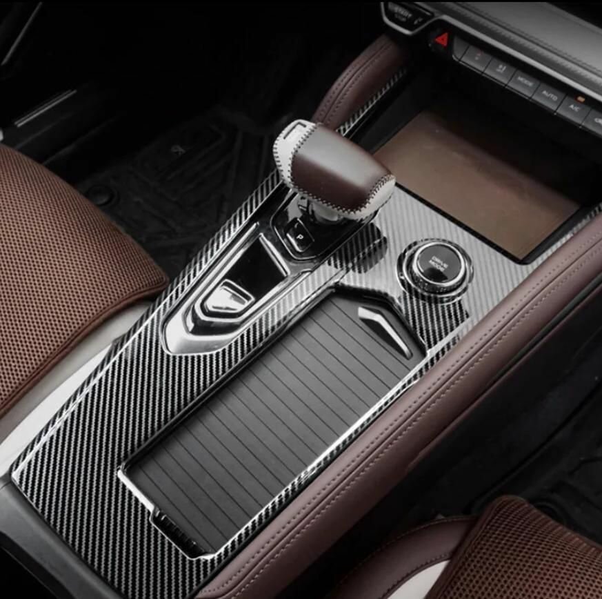 Джили Монжаро - Накладка (окантовка) на центральную консоль для Geely Monjaro 2022-2025 г. г.