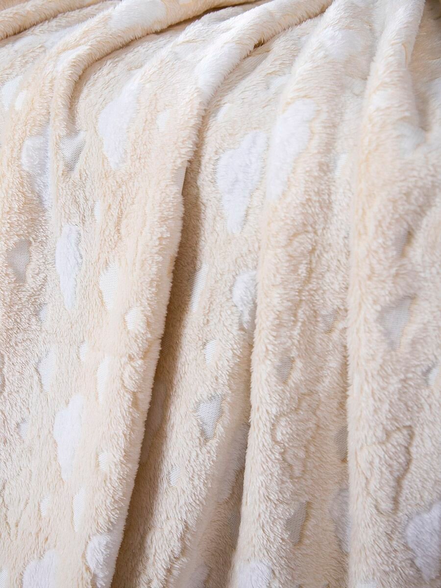 Плед La Notta "Облака", 150x200см, плюш, детский, мягкий, теплый