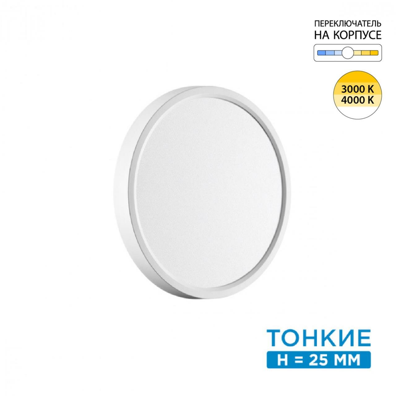Накладной светильник Sonex Alfa White 7659/18L