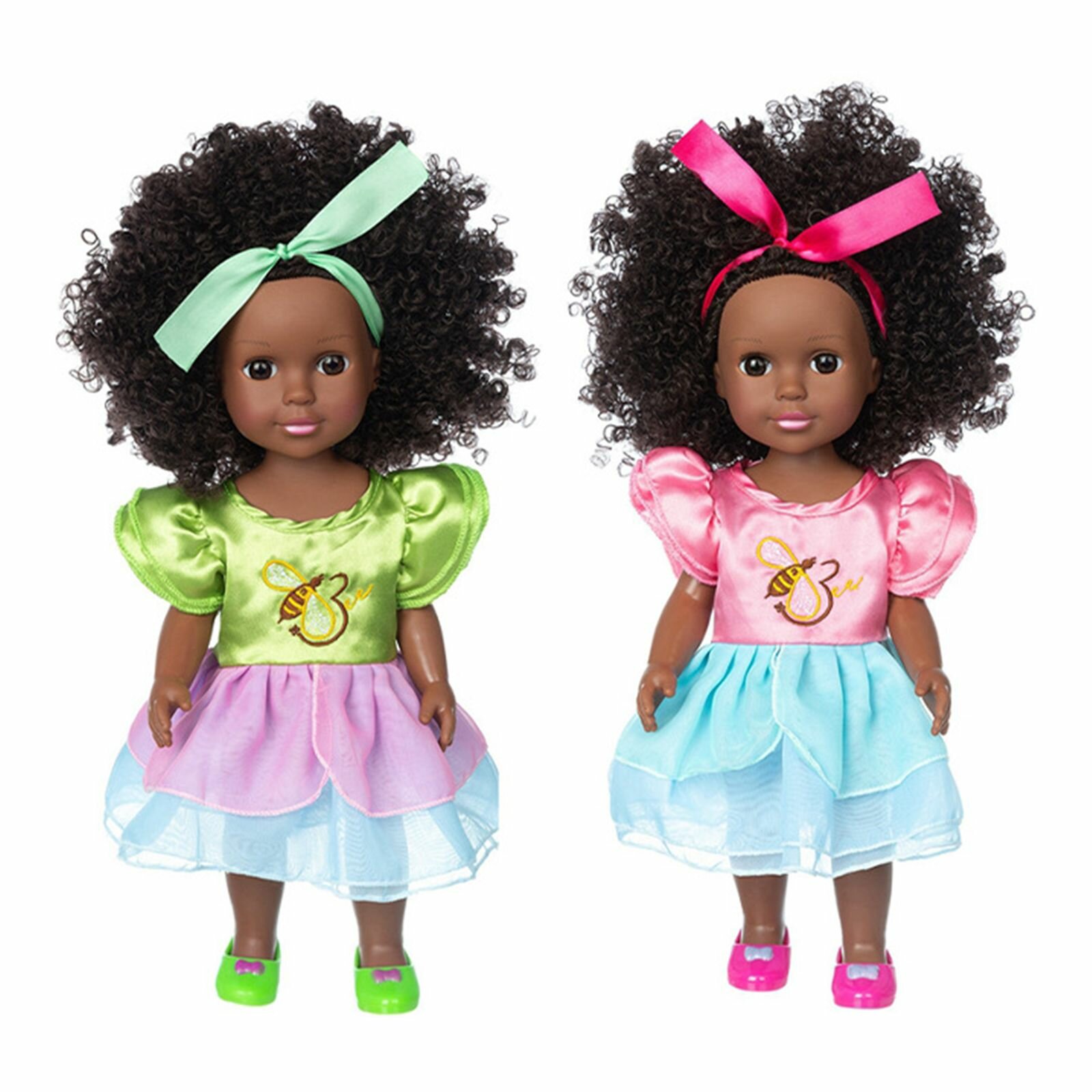 Кукла-реборн 14 дюймов, реалистичная, мягкая новорожденная кукла с голубыми глазами и многофункциональными аксессуарами