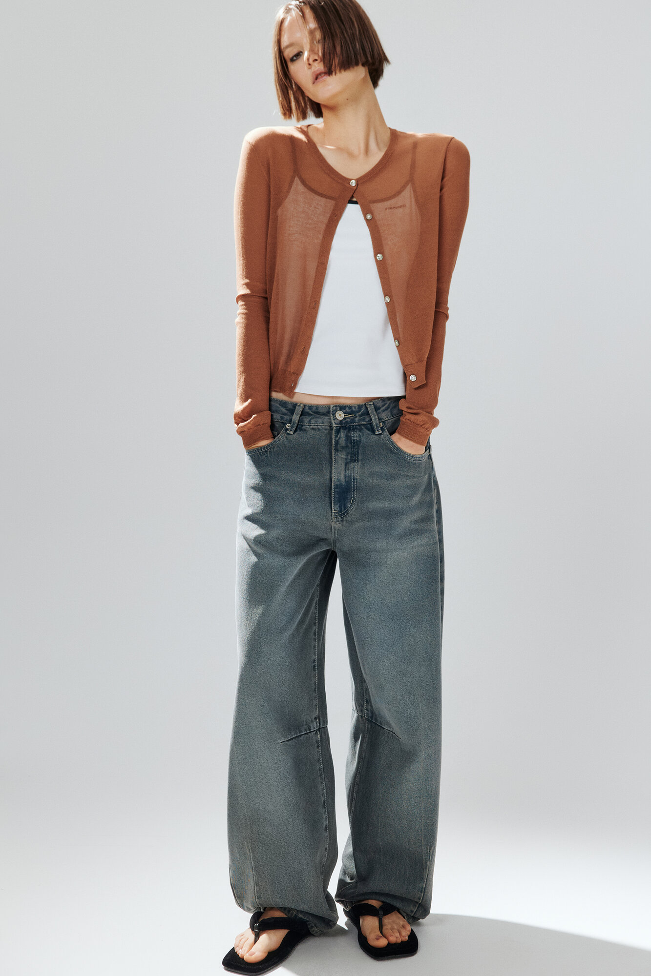 Джинсы широкие Women SMART 