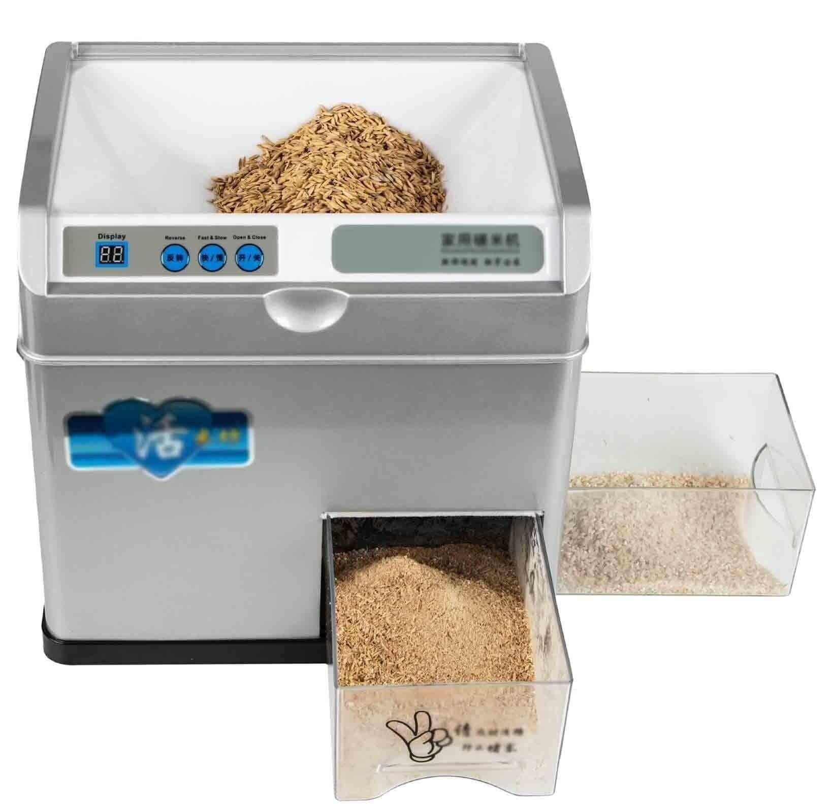 500 Вт Автоматическая машина для измельчения и измельчения риса