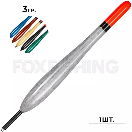 Поплавок Expert 201-11 3гр. 11см. 1шт. антенна 6мм. /цв. Красный