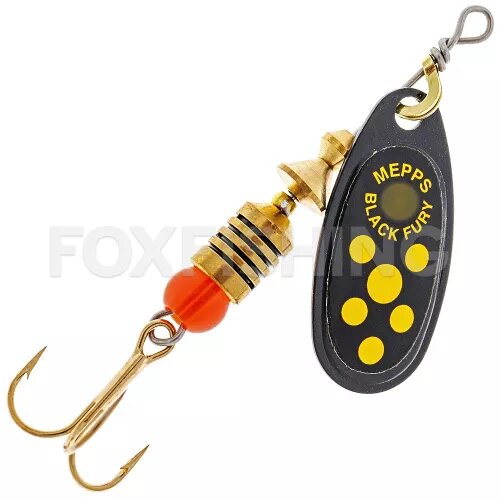 Блесна вращающиеся Mepps Black Fury №3 6,5гр. #Yel BL