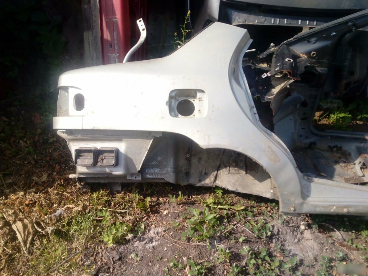 Крыло заднее правое четверть Фиат Альбеа альбея 71728327