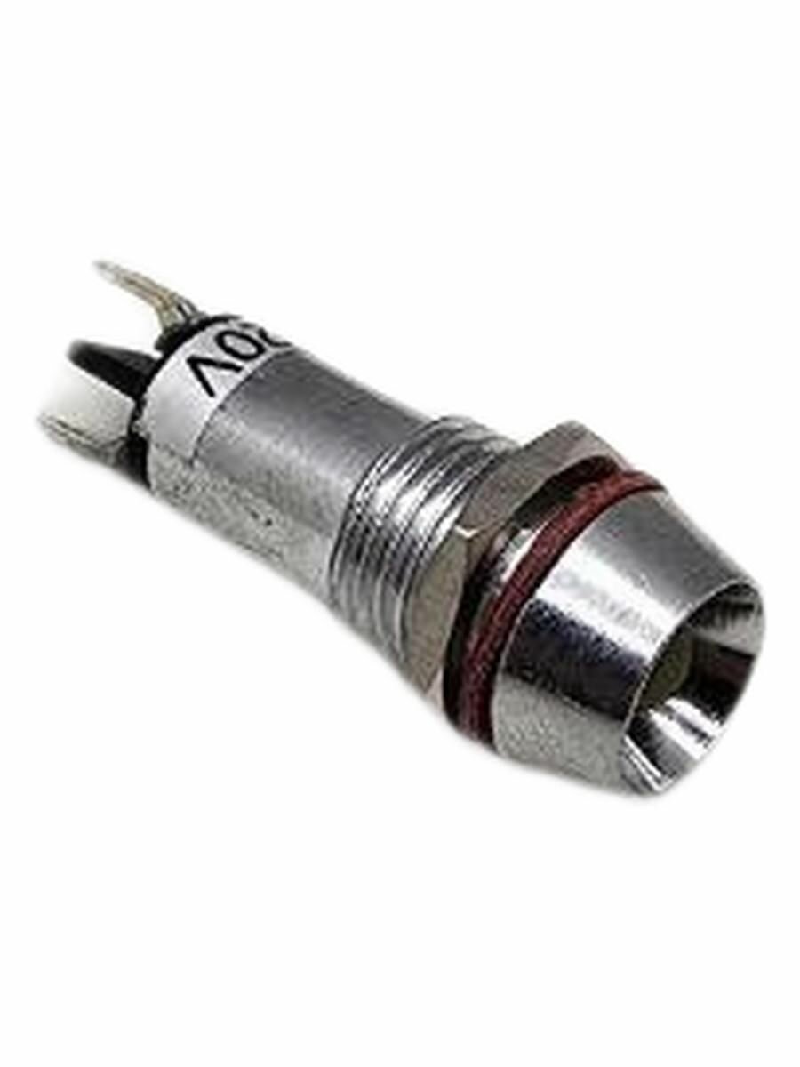 AD22C-8 "аско-укрем" Арт. А0140030106, Арматура светосигнальная, d10mm, цилиндр желтый, 1мА, 220В