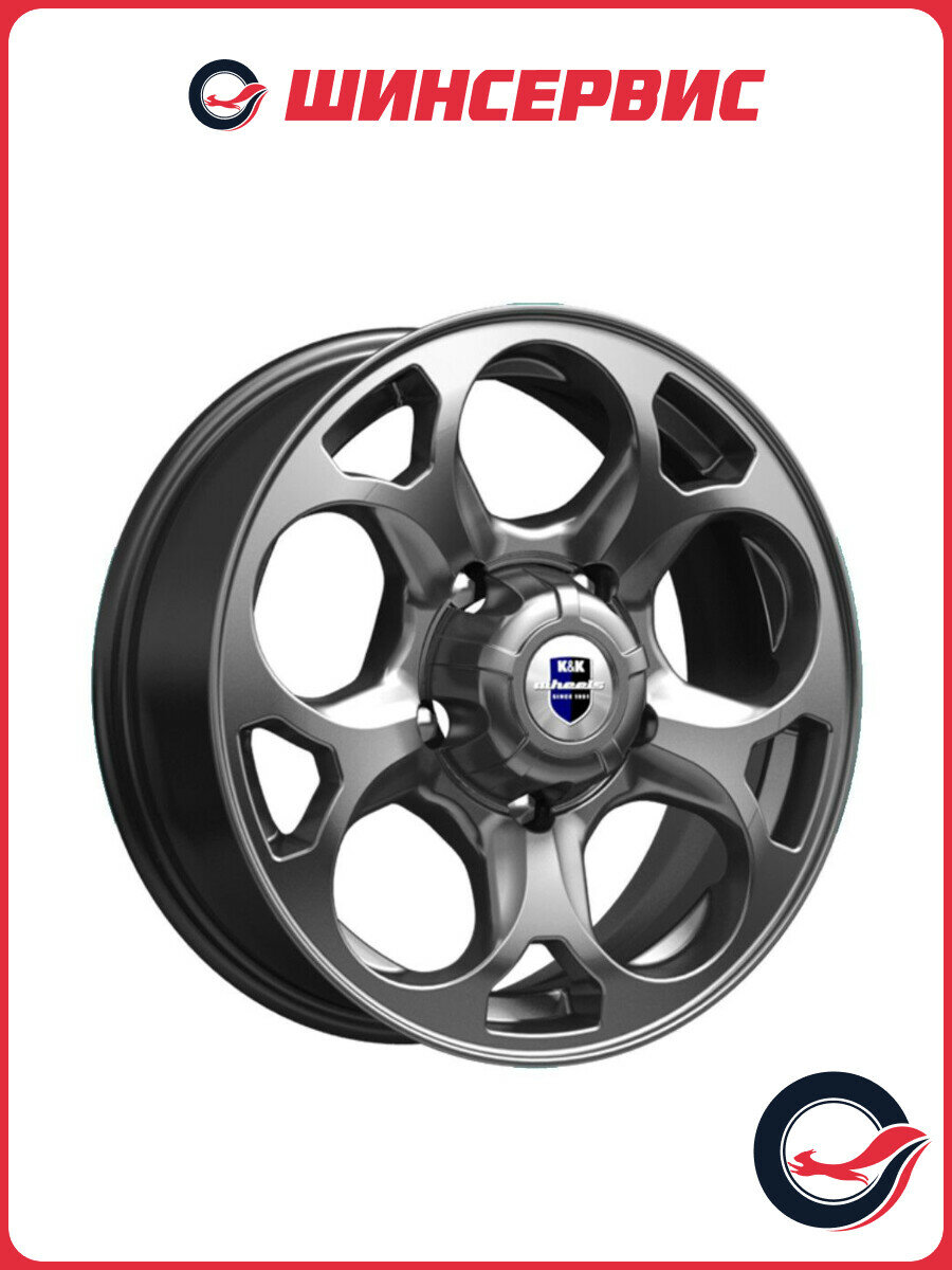 Литой диск КиК Линкс R16x7.0J 5x139.7 ET35 ЦО108.5