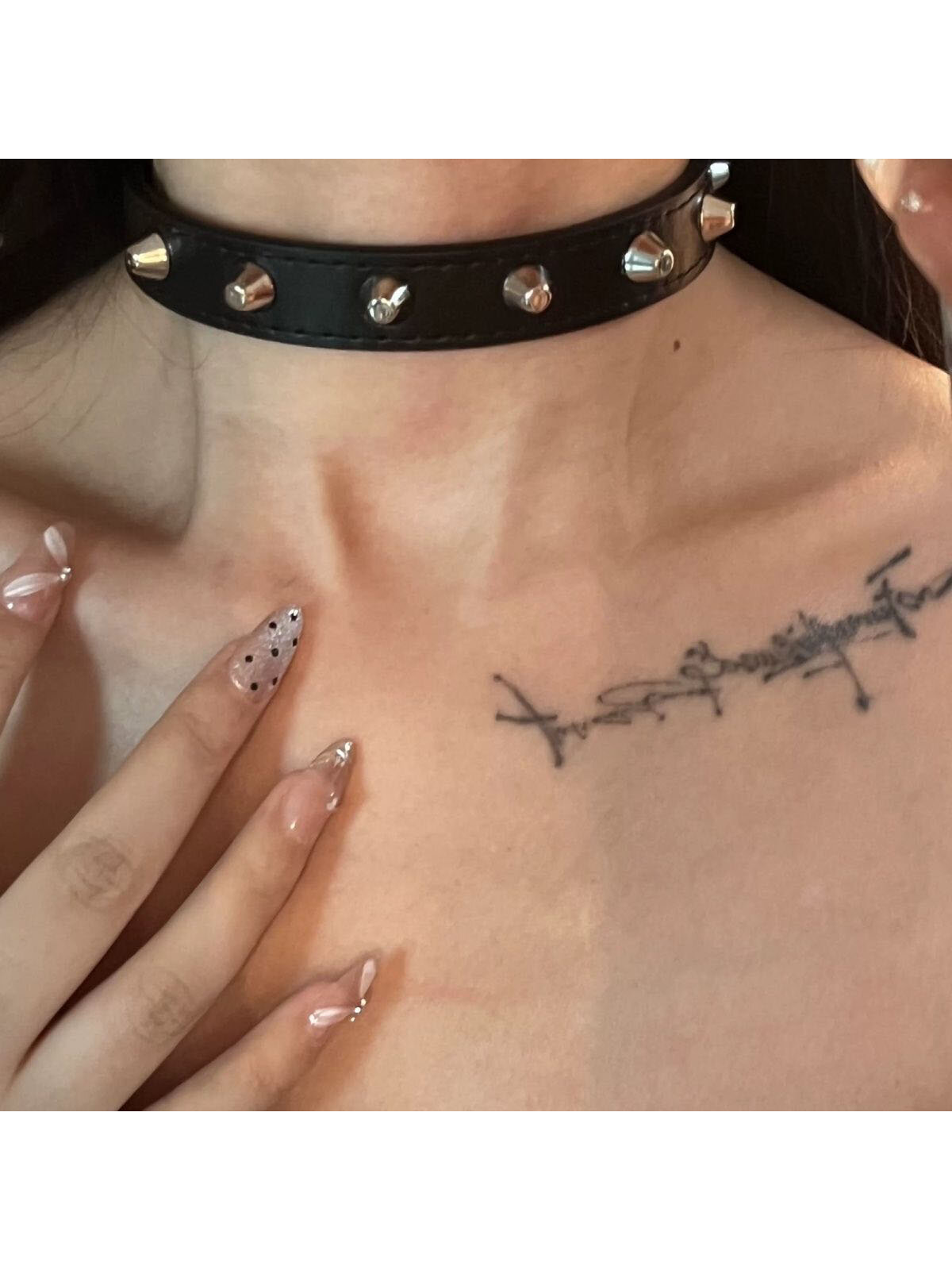 Чокер с шипами=v=