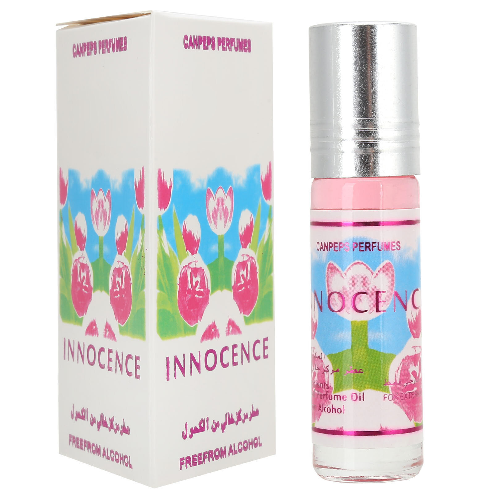 Эфирное масло Rollon 6 мл, мусульманские духи без добавок, сохраняют аромат 24 часа для ежедневного использования для мужчин и женщин (тюльпан)