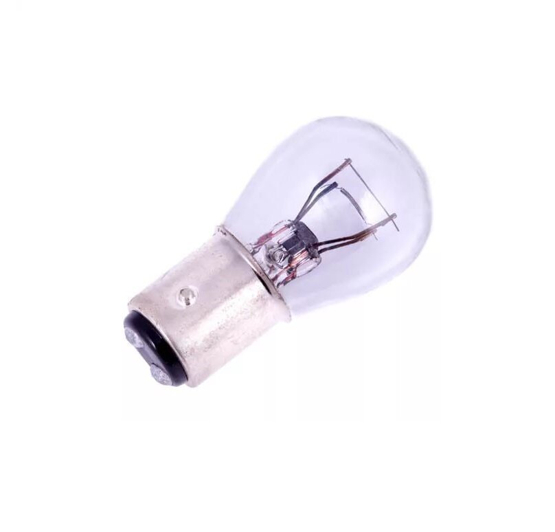 Лампа А12-21/4 (P21/4W) маяк двухконтактная, со смещенным цоколем (артикул 61214/10)