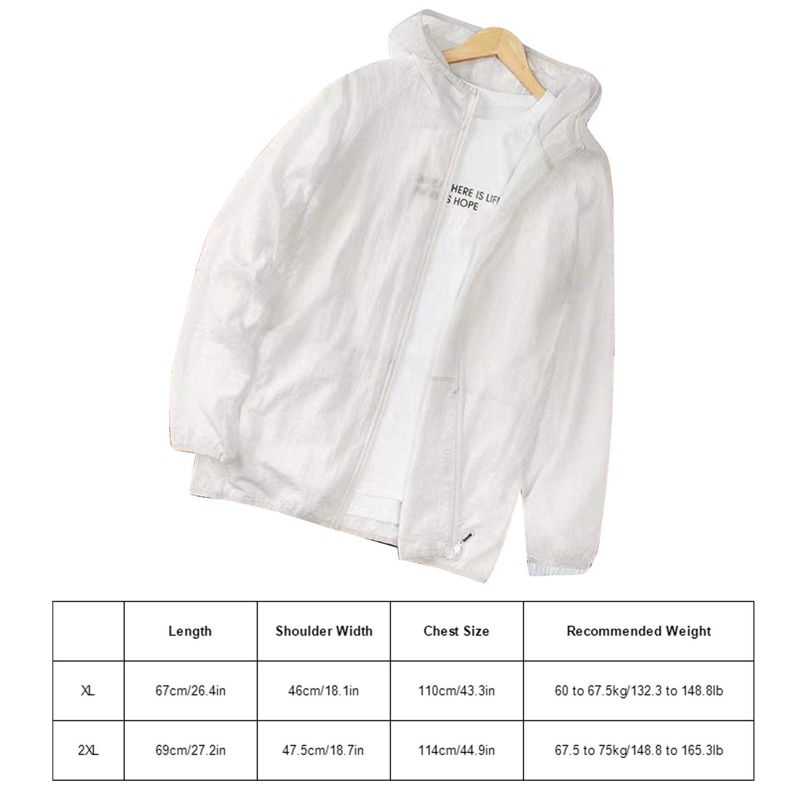 Мужская солнцезащитная куртка, легкая дышащая УФ-рубашка с длинным рукавом, солнцезащитная охлаждающая толстовка с капюшоном для летней рыбалки, походов, тренировок, белая XL