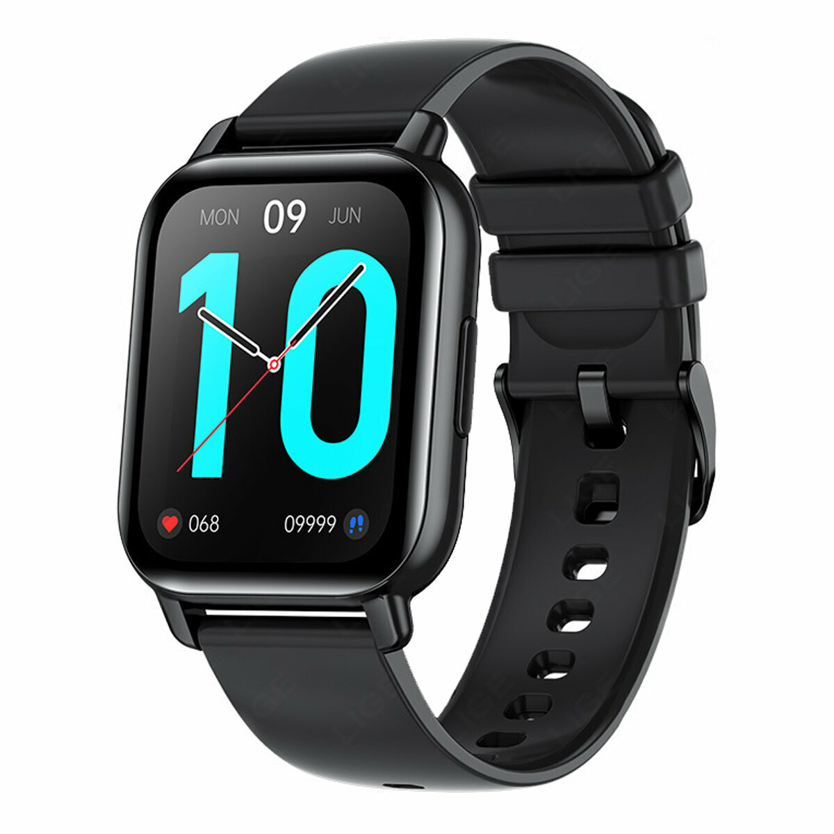 Смарт-часы LIGE BW0710, нержавеющая сталь, каучуковый ремешок, Bluetooth, шагомер