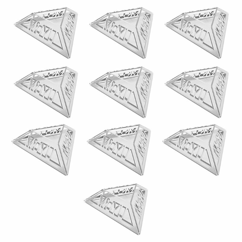 (10 шт./набор) Подставки-треугольники для кубика Рубика - прозрачные ажурные
