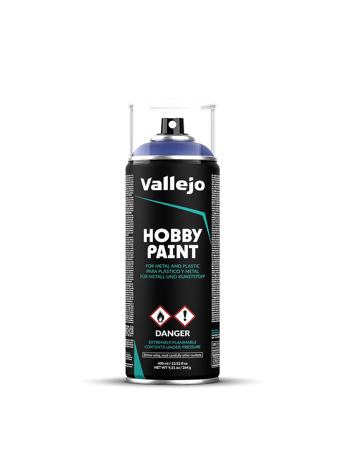 Аэрозольная грунтовка Vallejo серии Aerosol - Ultramarine Blue 28017, 400 мл