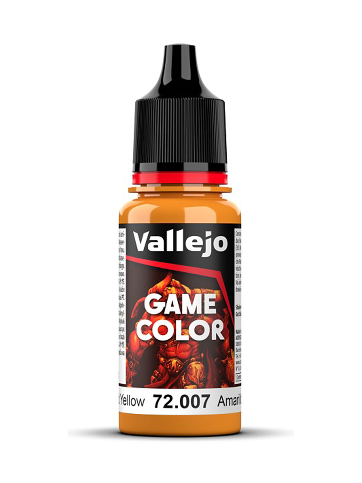 Краска акриловая Vallejo серии Game Color - Gold Yellow 72007, 18 мл
