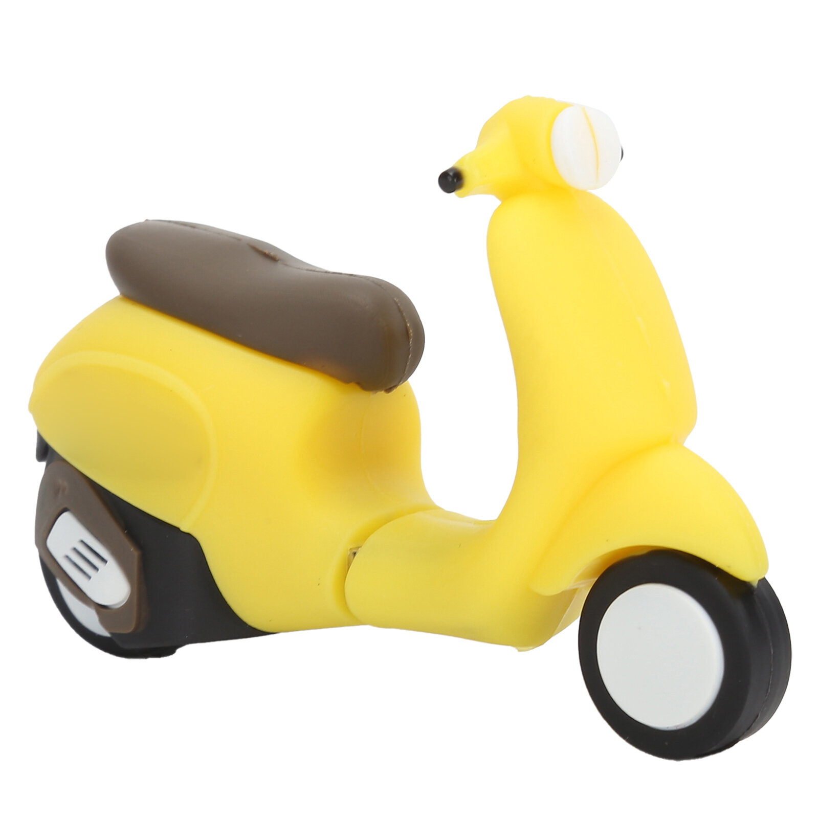 Флеш-накопитель Memory Stick 2.0 USB, флешка для хранения данных, мультяшная электрическая машинка, кукла, желтый, 64 ГБ