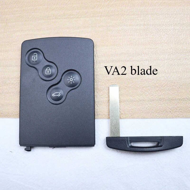 Корпус автобрелка Renault VA2 blade, 4 кнопки