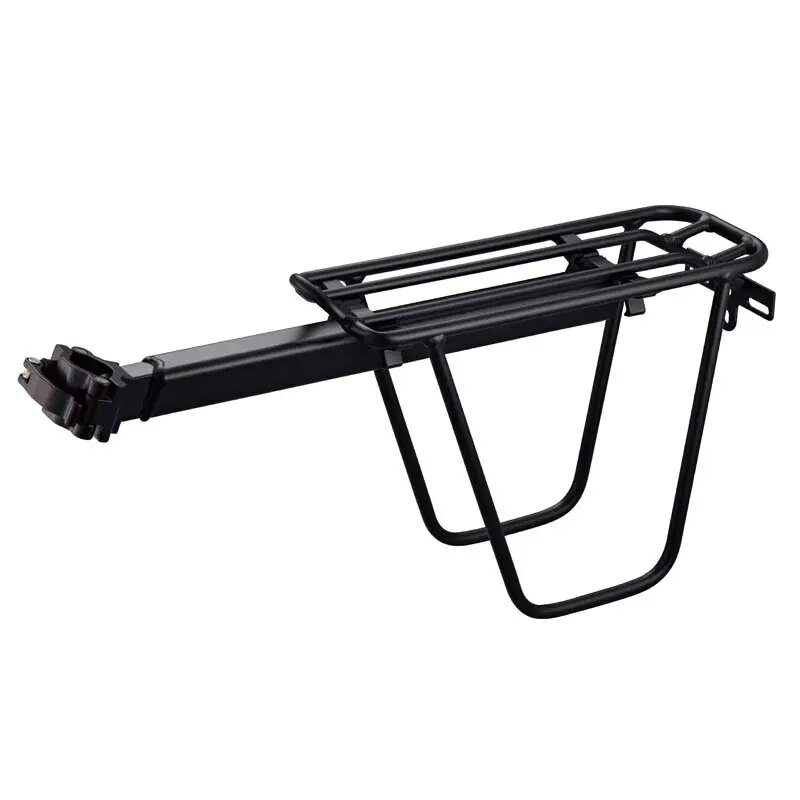 Багажник Ostand CD-28QR, алюм, подседельн. с дугами, до 10кг, черный