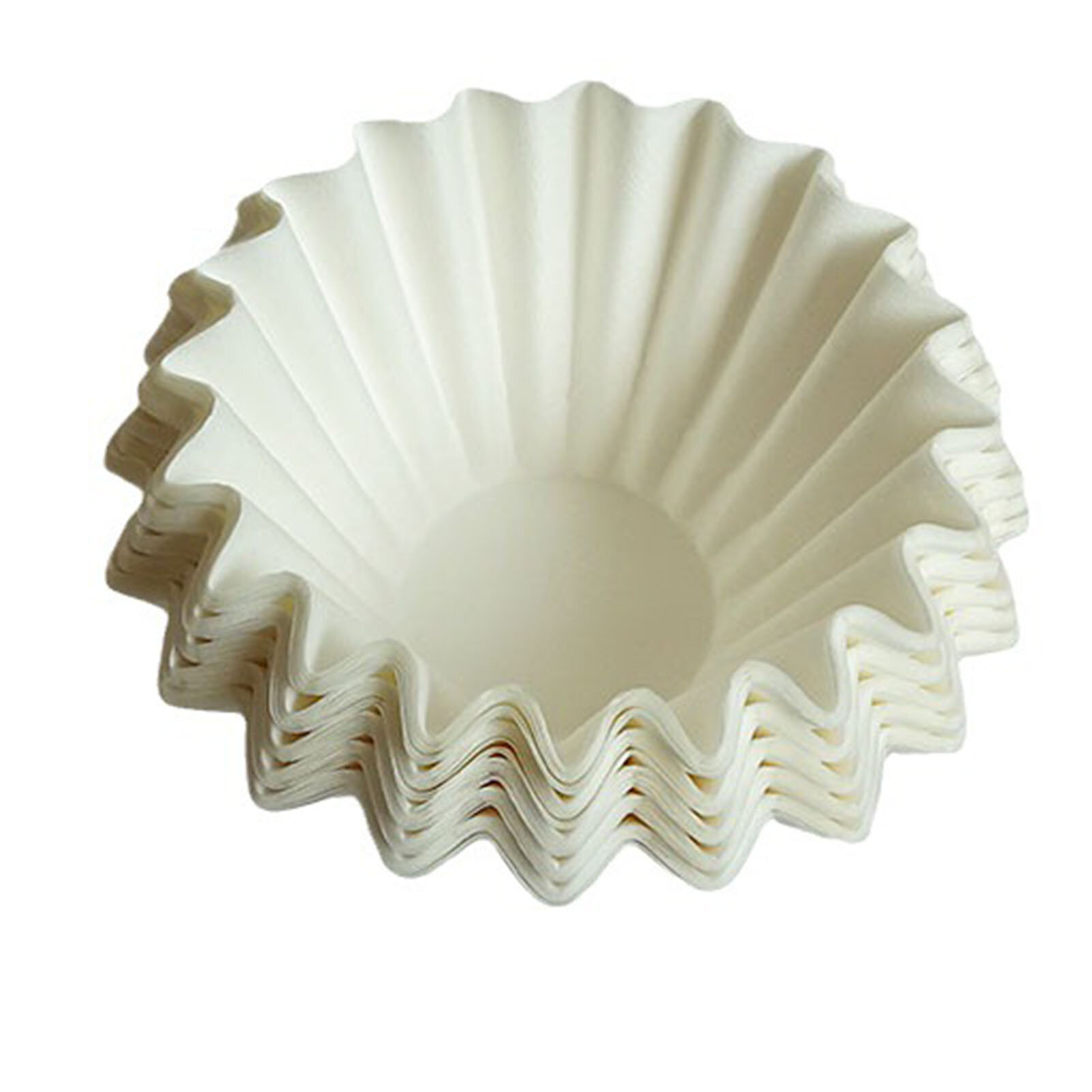 Круглая фильтровальная бумага для кофе, 185 мм, 100 шт, одноразовые ситечки для кофе для домашнего пивоварения, идеально подходят для кофе, чая и других напитков