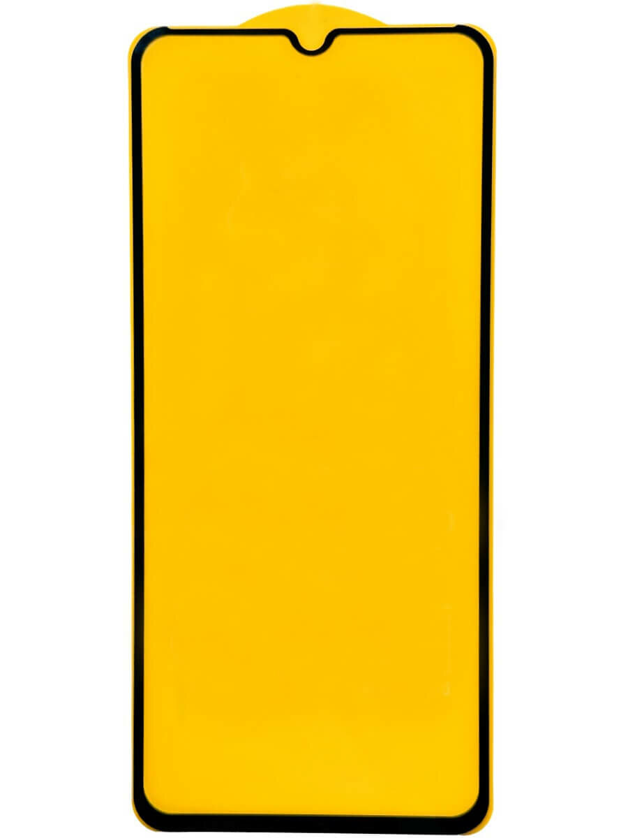 Защитное стекло (бронестекло) для Xiaomi Redmi 12 4G, 13 4G, Poco M6 4G Черный