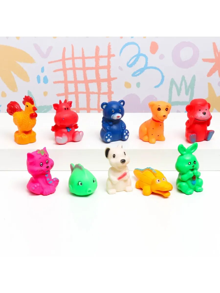 Набор игрушек - пищалок