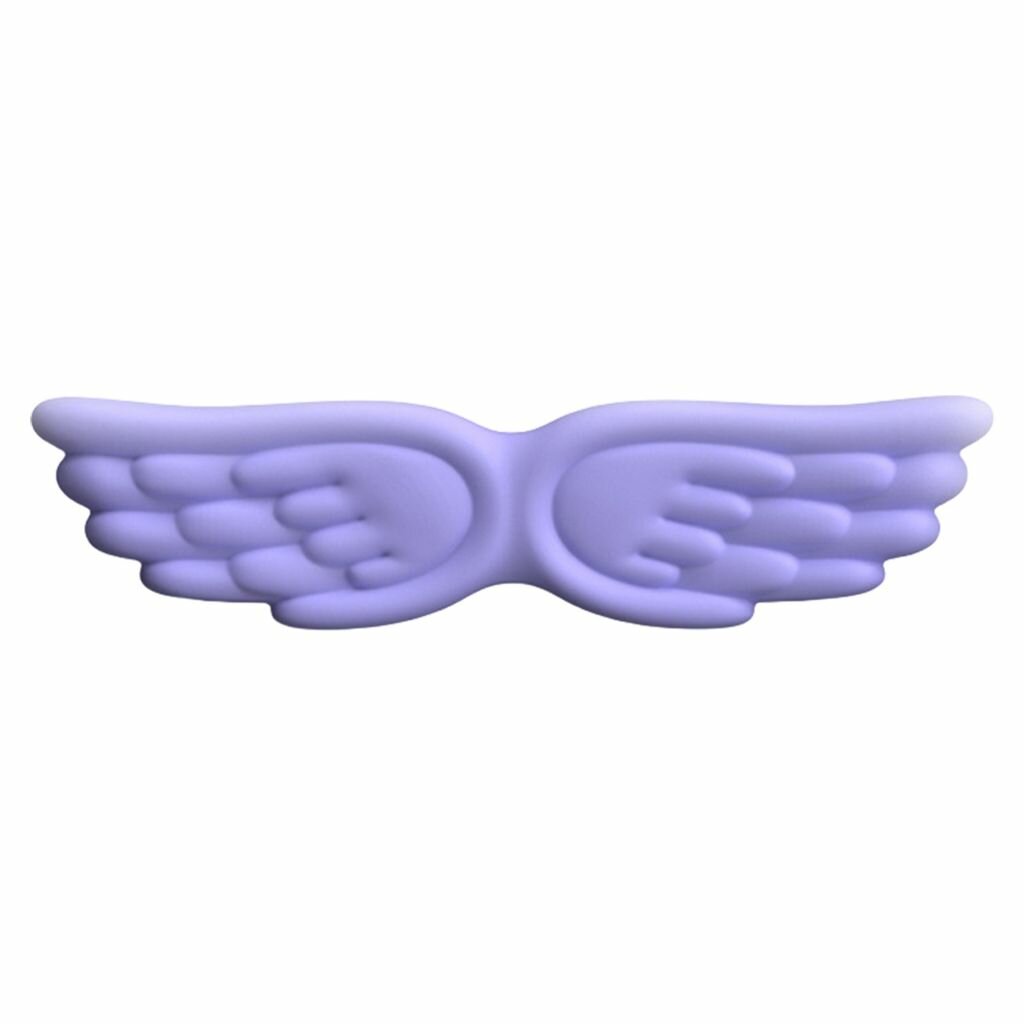Коврик для стола с подставкой рук Cute angel wings keyboard-фиолетовый-подставка клавиатуры