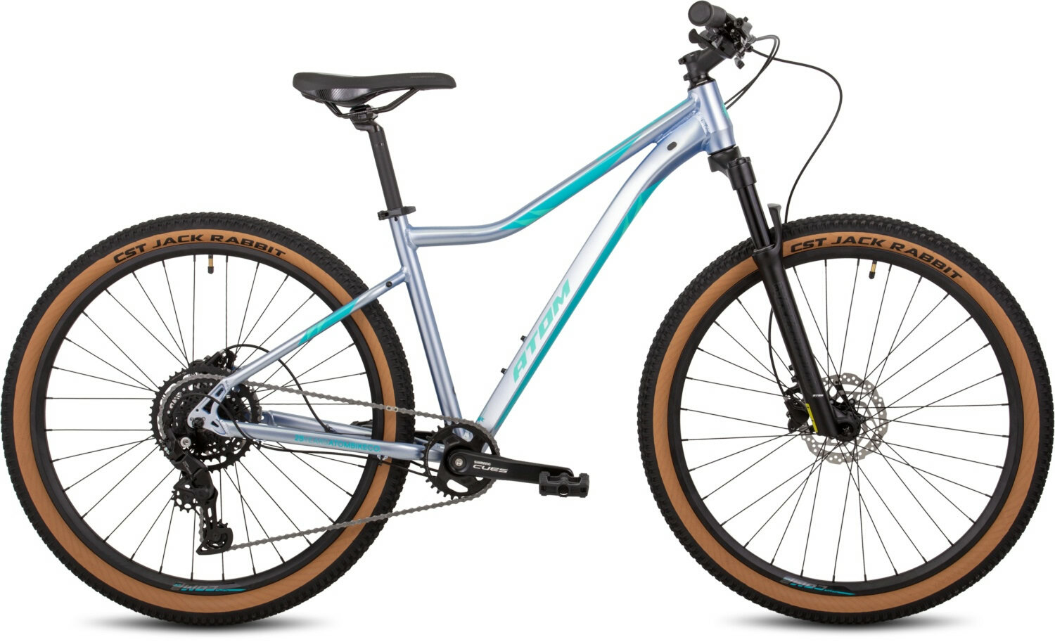 Велосипед городской Atom Vibes Seven LTD (2025), рама S (15"), синий/голубой