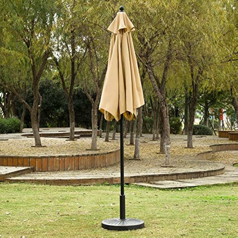 Садовый зонт,200см, хаки