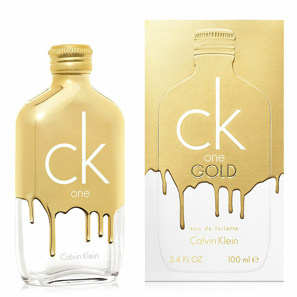 Calvin Klein CK One Gold, туалетная вода, 100 мл, унисекс аромат