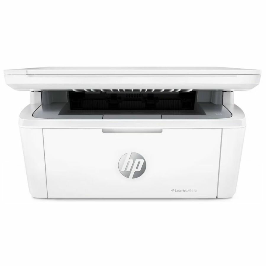 МФУ лазерный HP LaserJet M141a (M141A) белый - монохромный, A4, 600x600 dpi, ч/б - 20 стр/мин (A4), USB